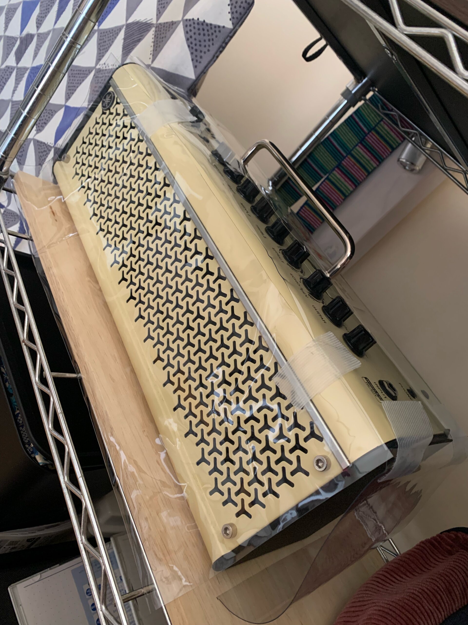 お家でDIY～自作アンプカバー～ - そいブログ